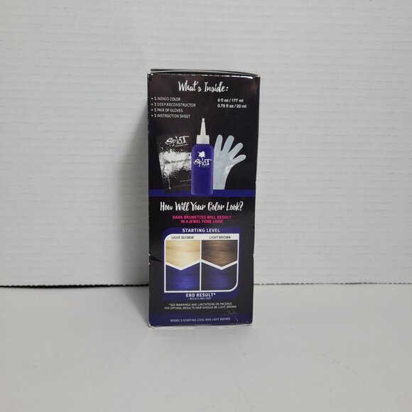 Splat | Hair | Splat Midnight Indigo Hair Dye No Bleach Semipermanent ...